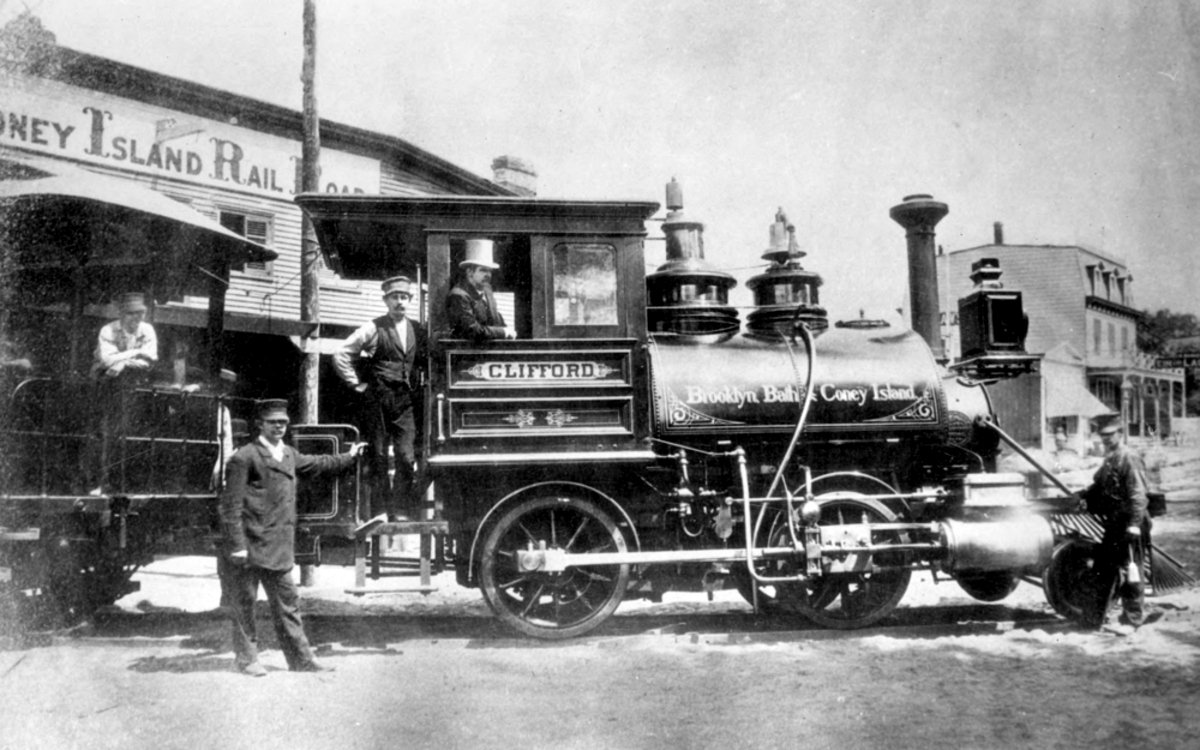 THIS ONE IS A SADDLE-TANK TYPE.