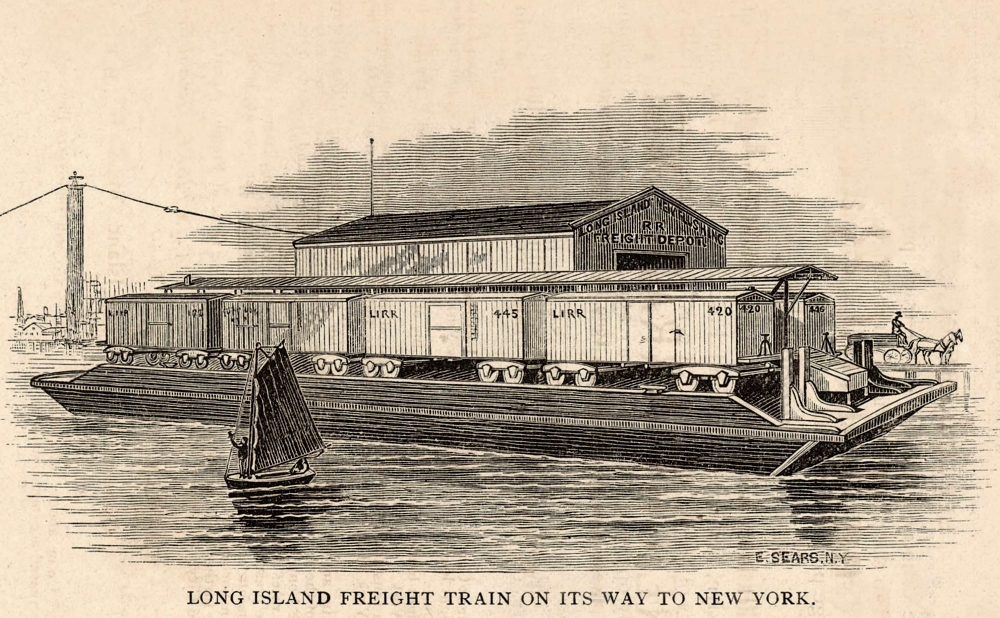 LONG ISLAND RAILROAD FREIGHT SERVICE TO NEW YORK CITY